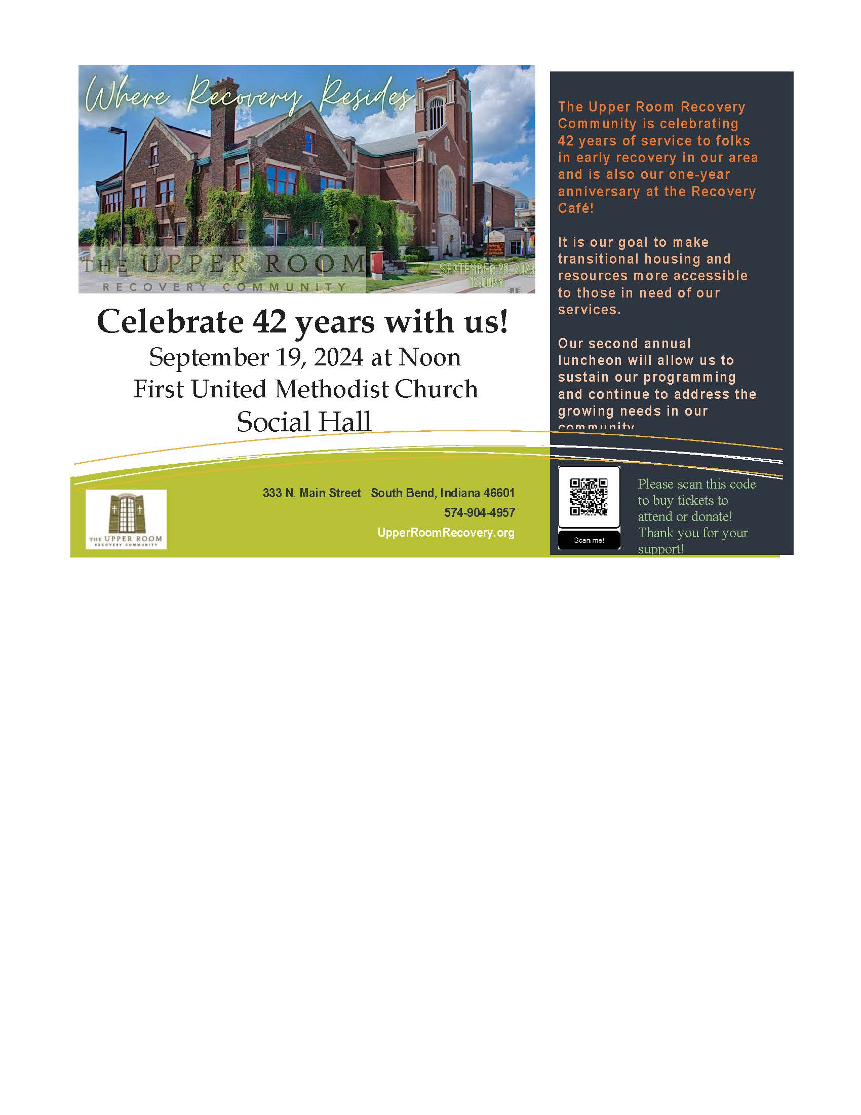 The Upper Room Recovery Community